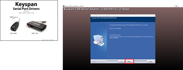 How to Install the Keyspan USB Driver?