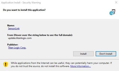 How to download SensorLink?